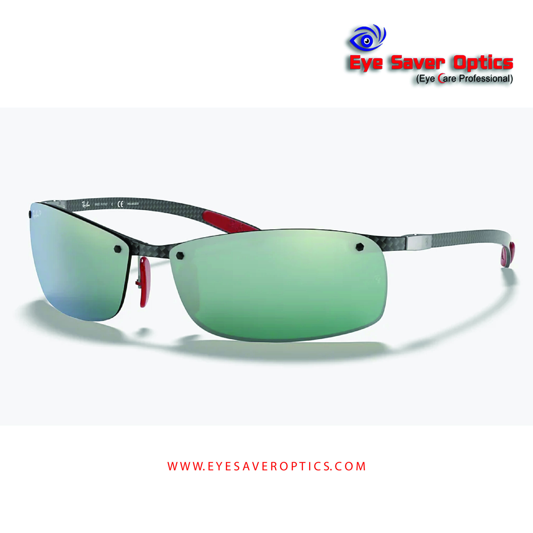 SCUDERIA FERRARI COLLECTION | Ray-Ban® RB8305M – Eye Saver Optics
